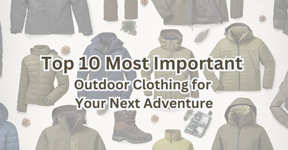 10 Most Important Outdoor Clothing for Your Next Adventure